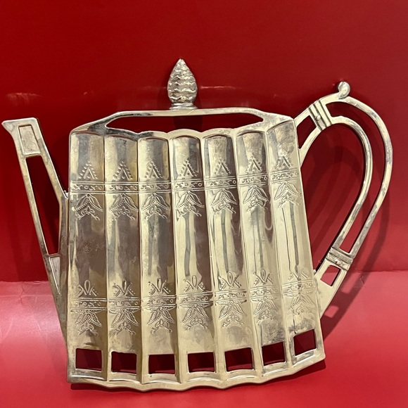 Godinger | Kitchen | Godinger Silver Teapot Shape With Engraved Designs ...
